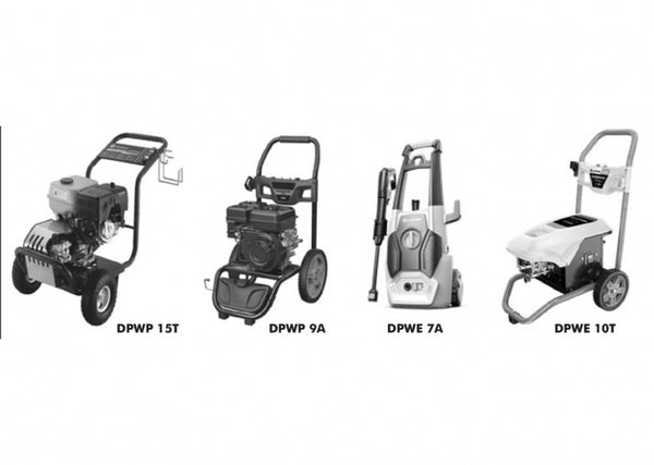 Dayliff DPWE11T 180BAR 3.7KW Electric Pressure Washer – Davis ...
